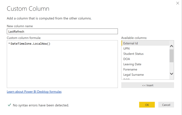 Power BI for Schools – Lee Drury
